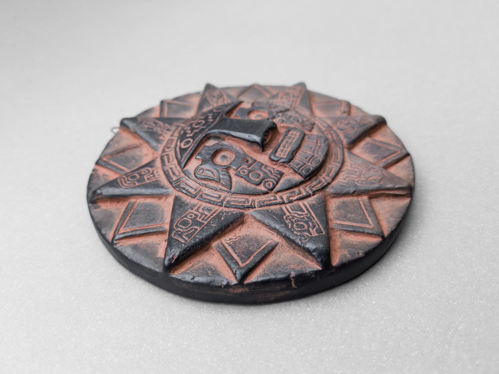 Inti Handmade Shaman Tribal Wall Art, Inca Sun God, Pre-columbian ...