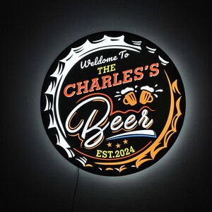 Custom Made Lightbox Round Light Box Store Sign Business Sign Bar Sign ...