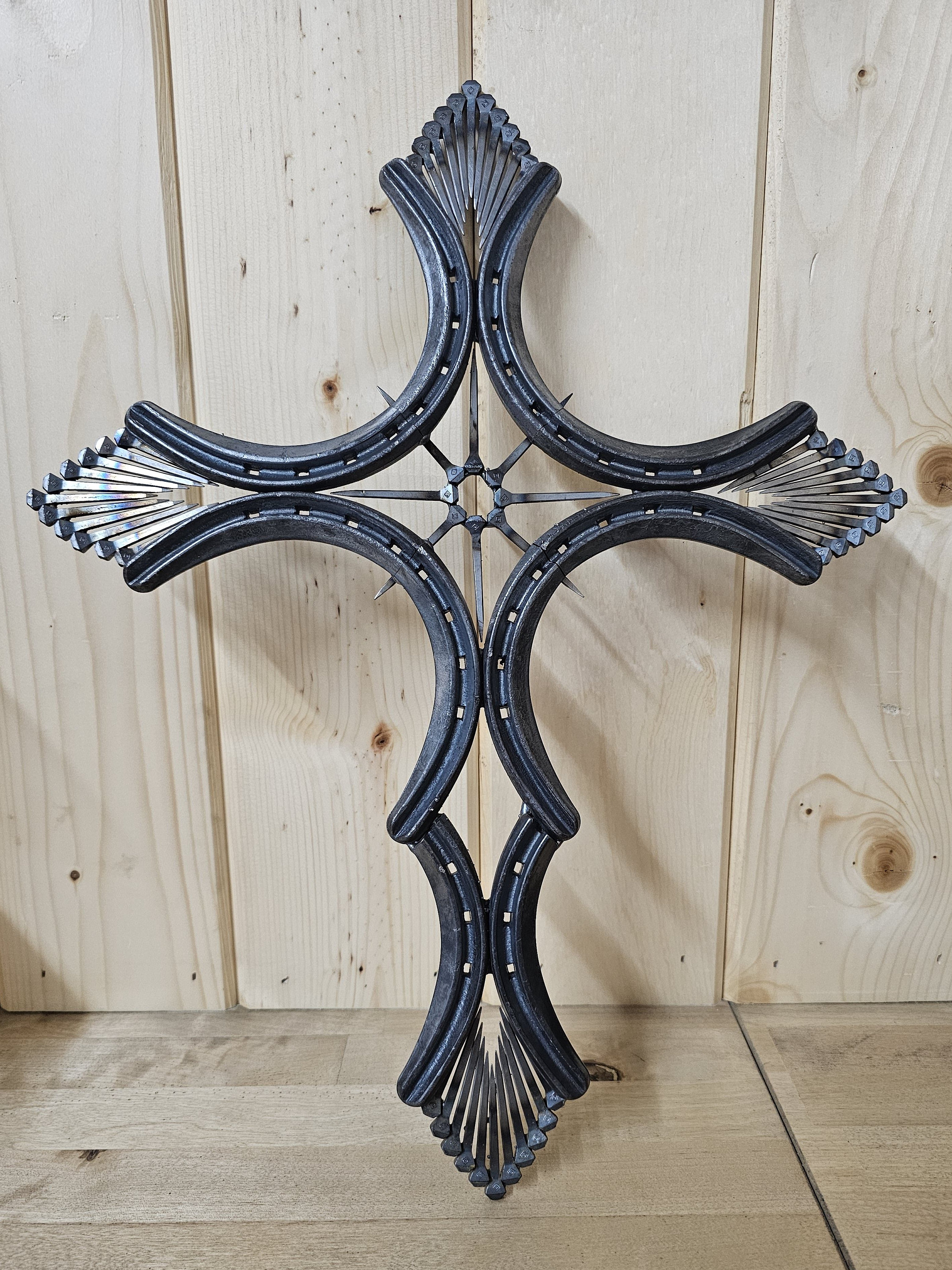 Horseshoe Cross - Etsy