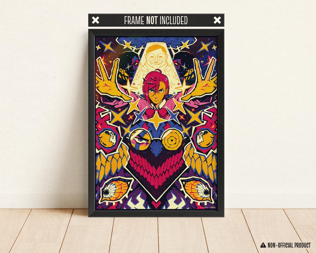 DanDaDan | Manga & Anime Wall Art | A2, A3 | Impresión de Alta Calidad ...