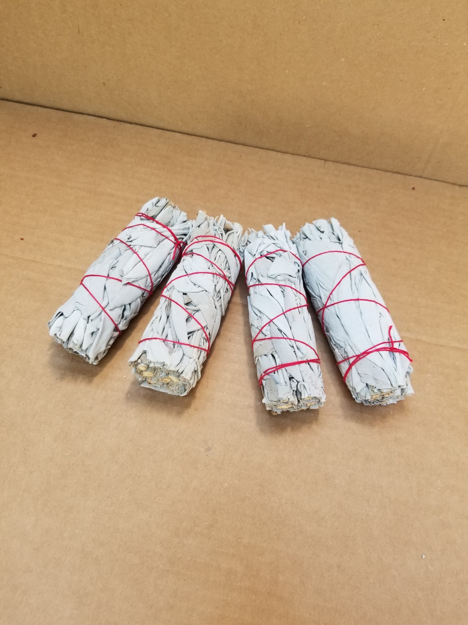 Wholesale 100 White Sage 4" Inch Sticks, White Sage Smudge Sticks Bulk ...