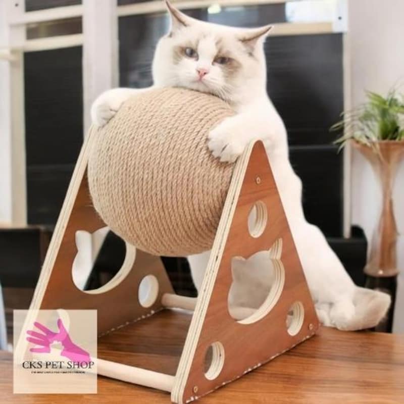 Sisal Cat Scratching Ball - Etsy