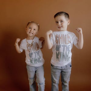 Child of the King Kids Christian Shirt/ Royalty Tee/ Faith-based T ...