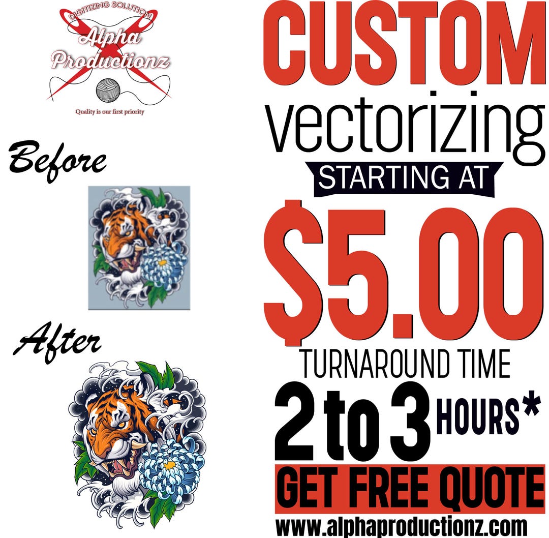 Custom Vector Art for Logos | Svg, Png, Pdf, Ai, Eps, Dtf Cut Files ...