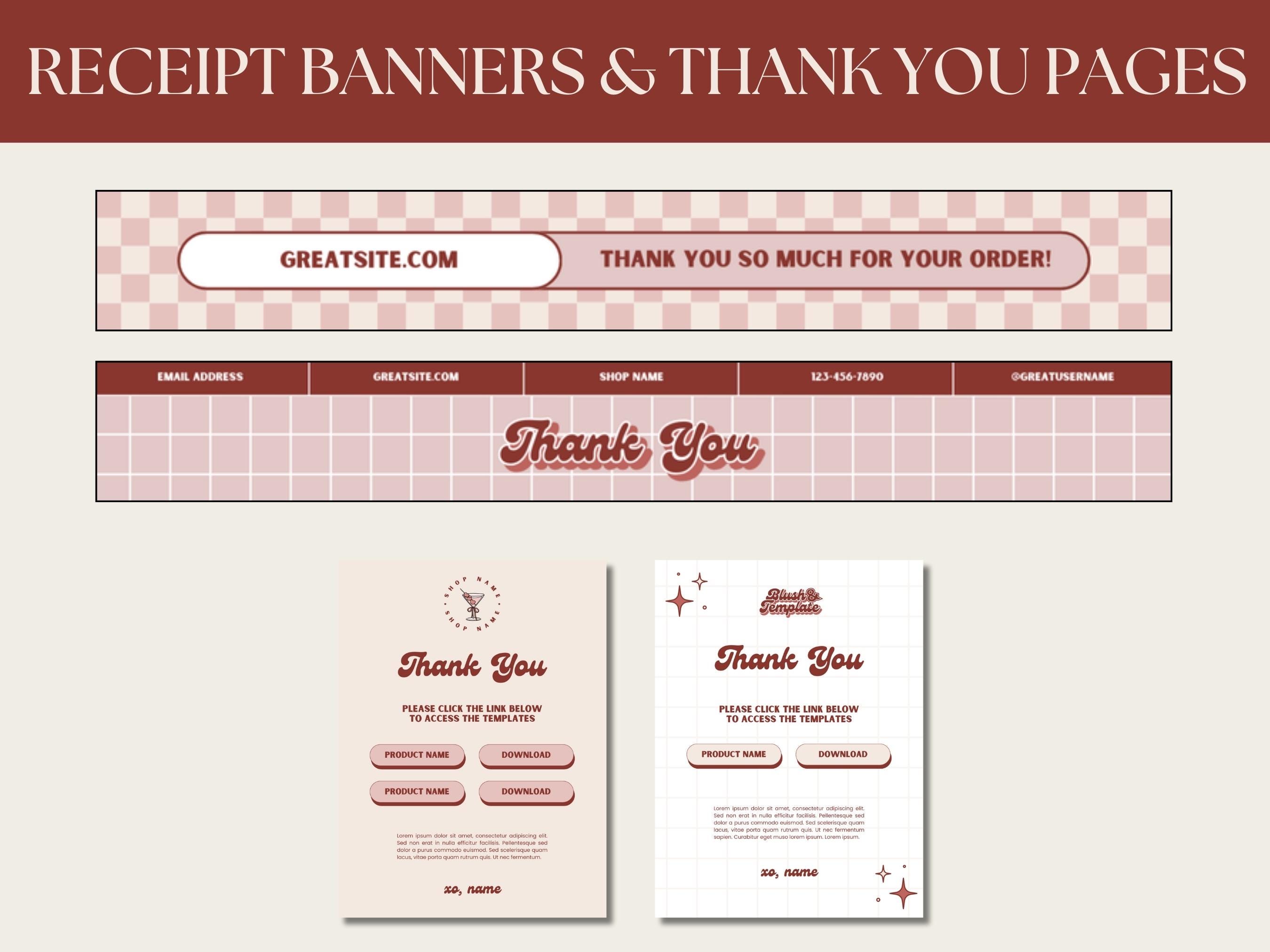 Etsy Shop Kit Editable Etsy Branding Kit Canva Etsy Shop Template Etsy ...