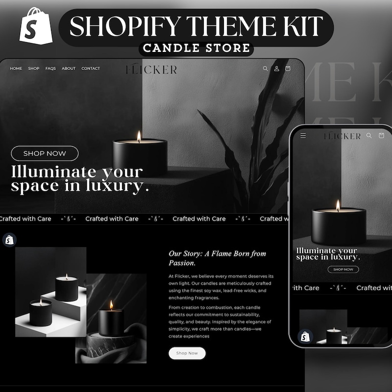 Shopify Website Templates - Etsy