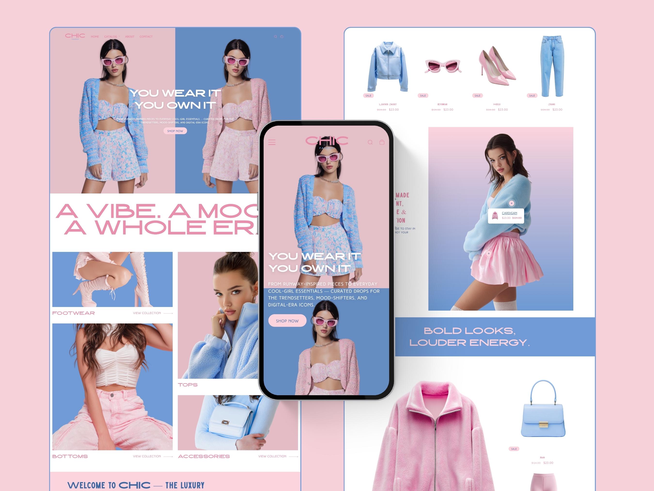 Shopify Theme for Trendy Clothing Website Template Luxury Shopify ...