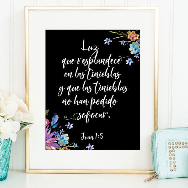 Spanish Bible Posters - Etsy