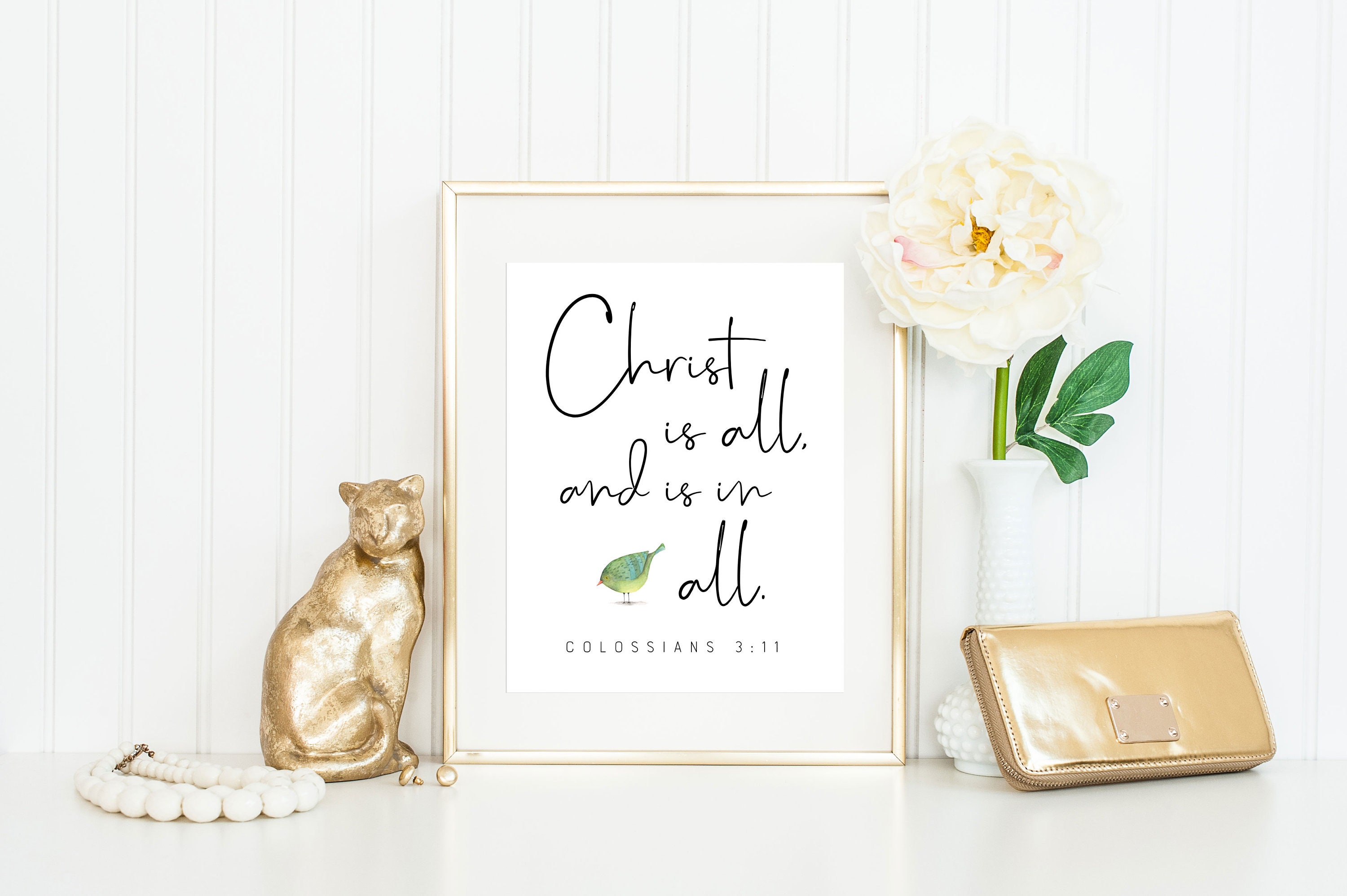 Bible Verse Print / Christian Prints / Scripture Prints / | Etsy