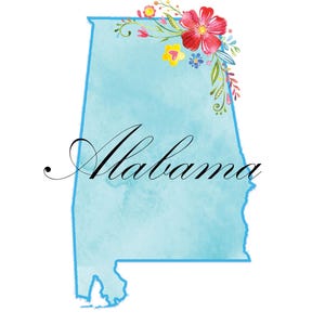 Custom One State Print / Custom State Decor / Custom State Gift ...