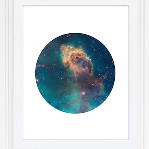 Hubble Telescope Space Print / Nebula Print / Galaxy Print / Science ...
