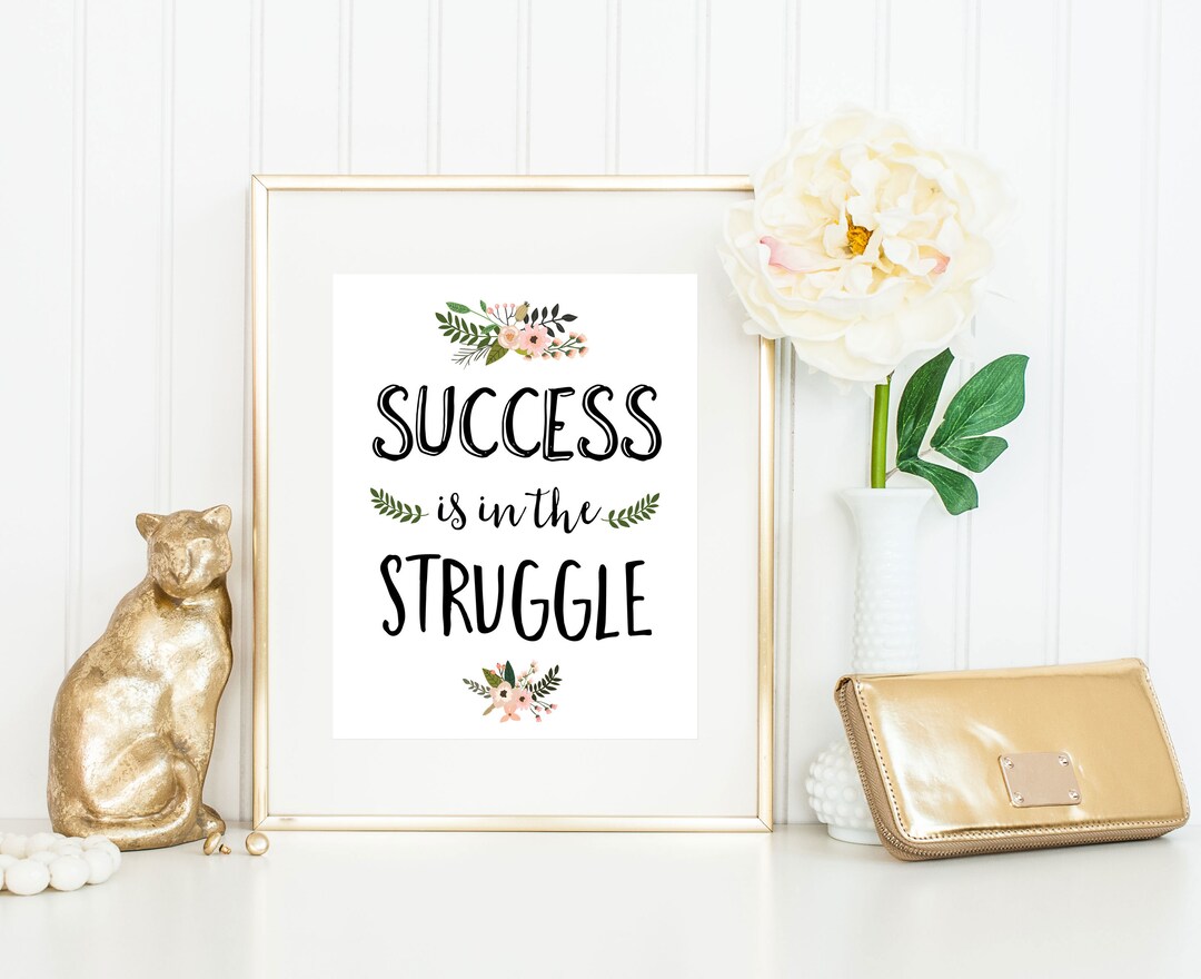 Success Print / Success Sign / up to 13x19 / Success Poster / Success ...