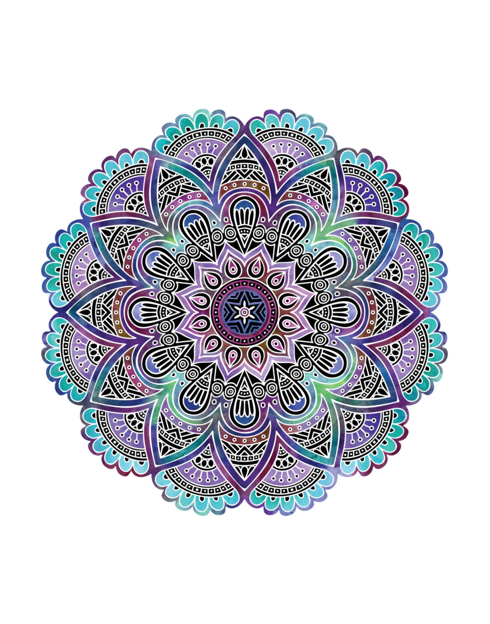 Mandala Print / Mandala Art / Gallery Wall Prints / Yoga Print | Etsy