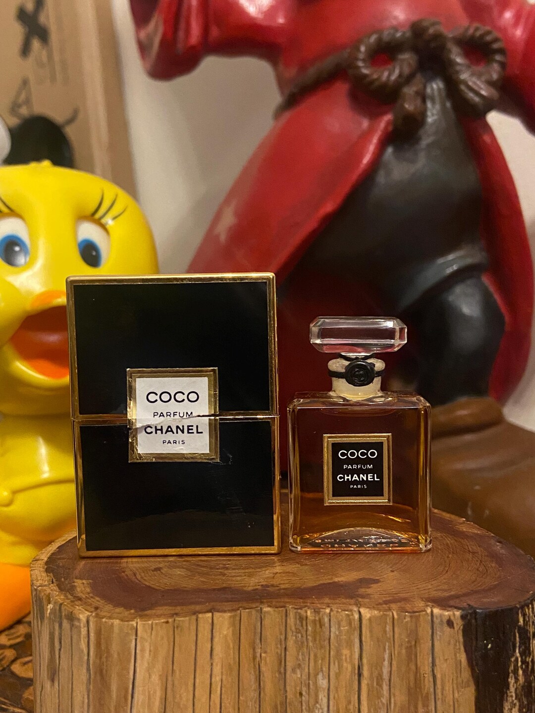Vintage Chanel Coco 7.5ml Parfum Unopened Crystal Bottle - Etsy
