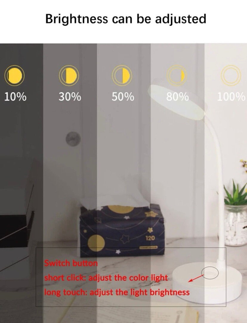 Round Desk Lamp - Etsy UK