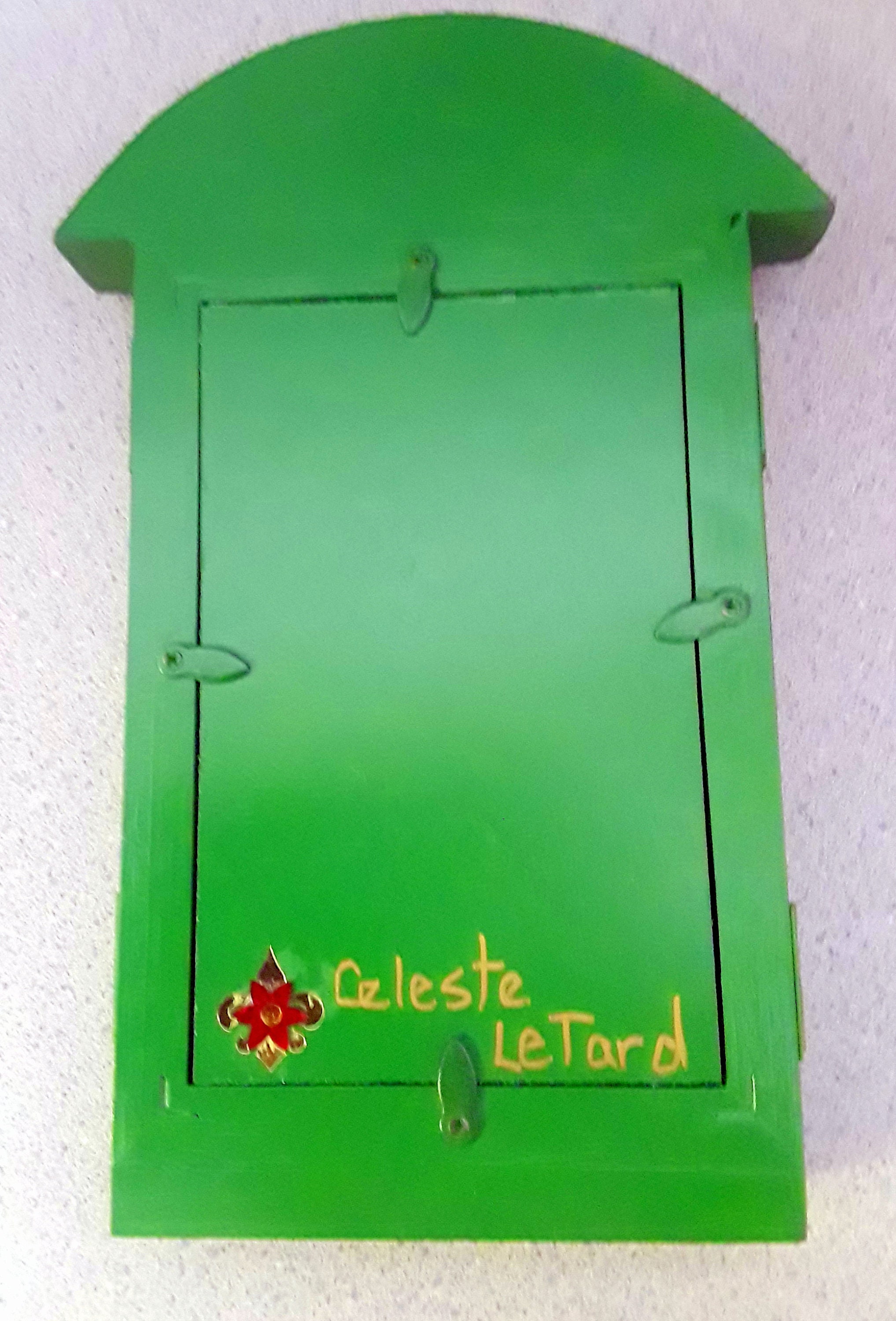 Green Virgin Mary Shrine Frame - Etsy