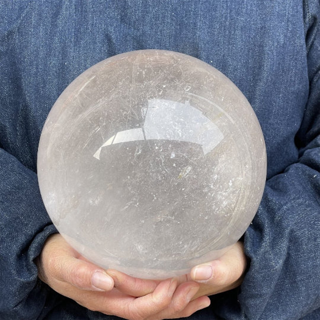 Great Clear Crystal Ball Magic Ball Divination, Increment,natural Clear ...