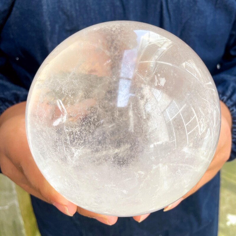 Quartz Crystal Ball - Etsy