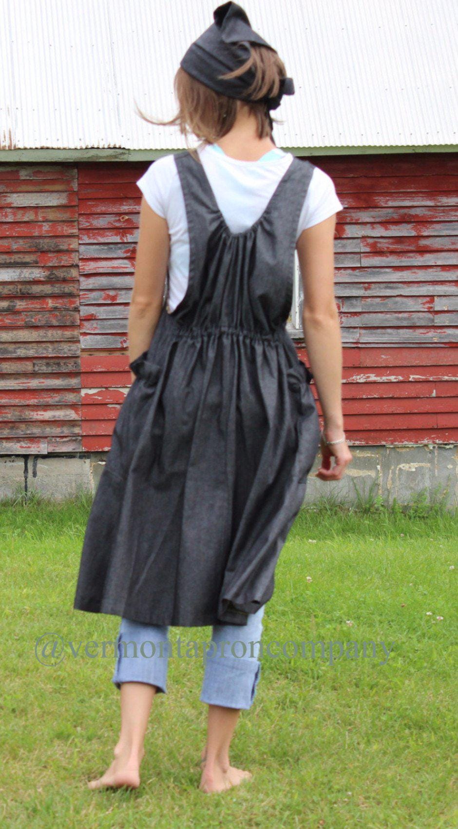Denim Jumper - Etsy