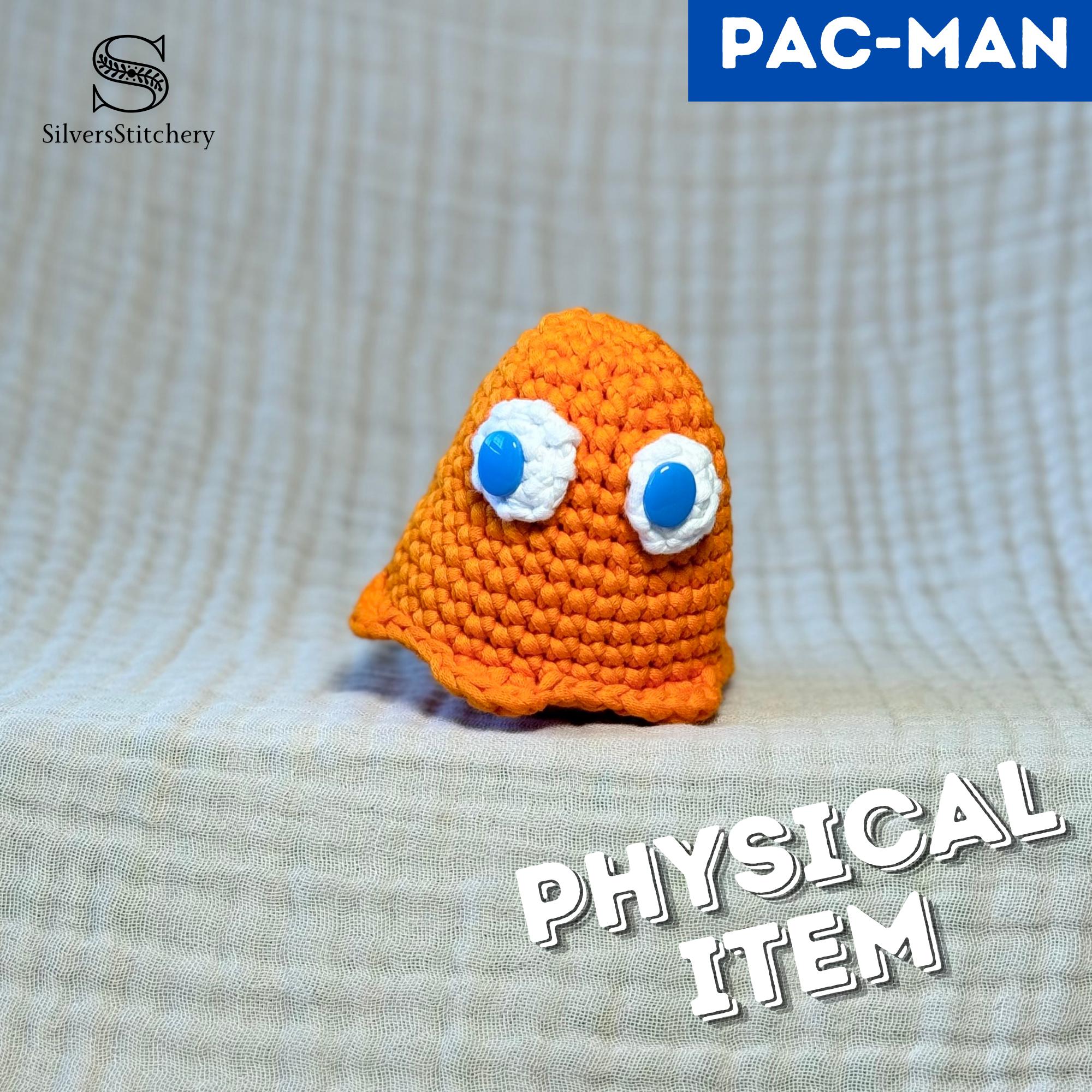 PHYSICAL ITEM Pac-man Ghost from the Woobles - Etsy