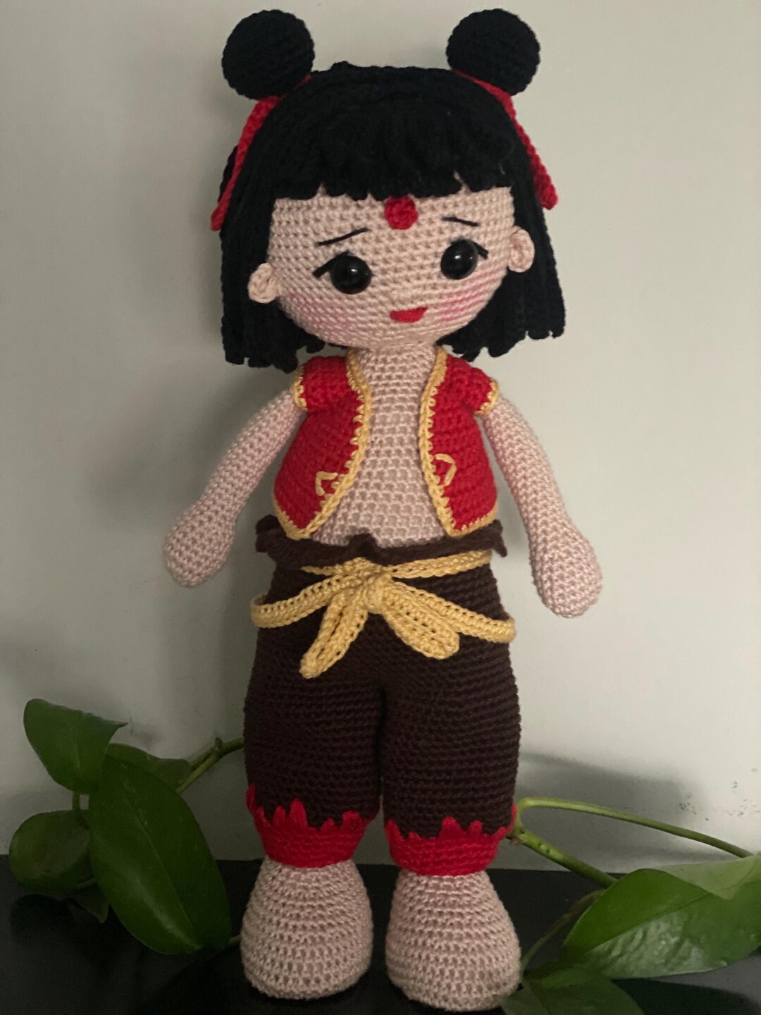 Nezha Crochet Doll Amigurumi Cartoon Doll - Etsy