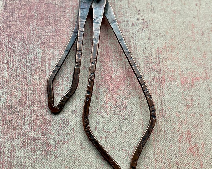 Antiqued Copper Notched Leaf Frames - 2 Pieces - 1.5 and 2.25 Inches - Etsy