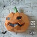 Low Poly Pumpkin, Digital Template, Papercraft Pumpkin 3D, Wall Art ...