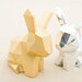 Bunny Papercraft 3D, Low Poly Rabbit, Digital Template, Poly Paper 3d ...