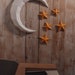 Low Poly Moon and Stars, Digital Template, Moon Papercraft 3D DIY ...