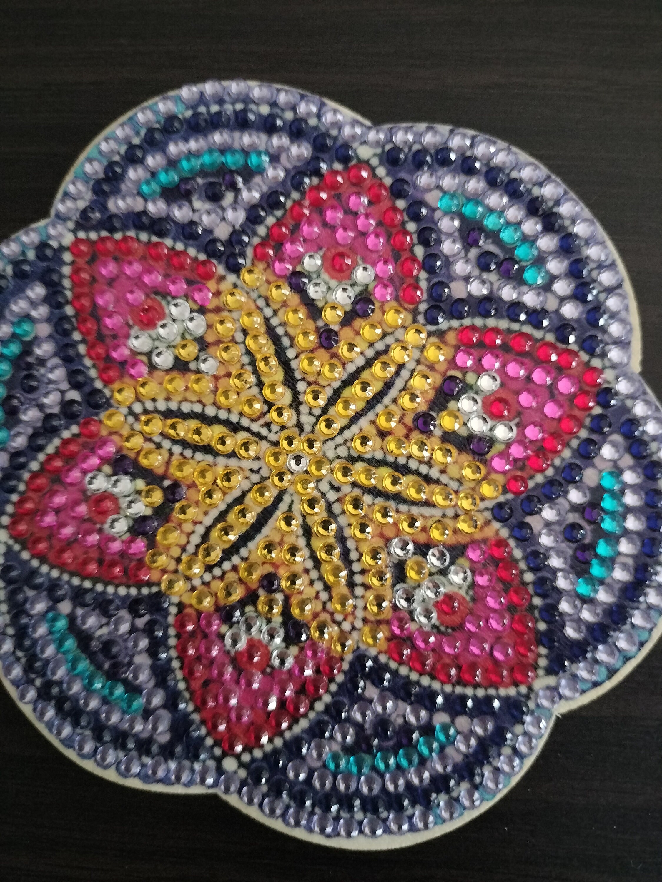 Six Beautiful Mandela Diamond Dot Coasters - Etsy