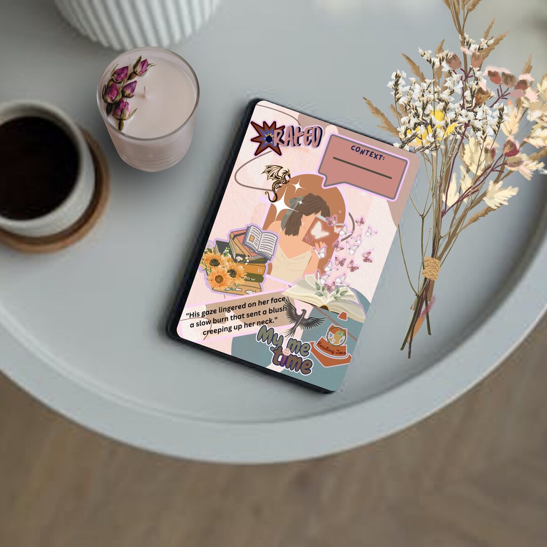 Printable Kindle Insert for Clear Case Kindle Decor Printable Kindle ...