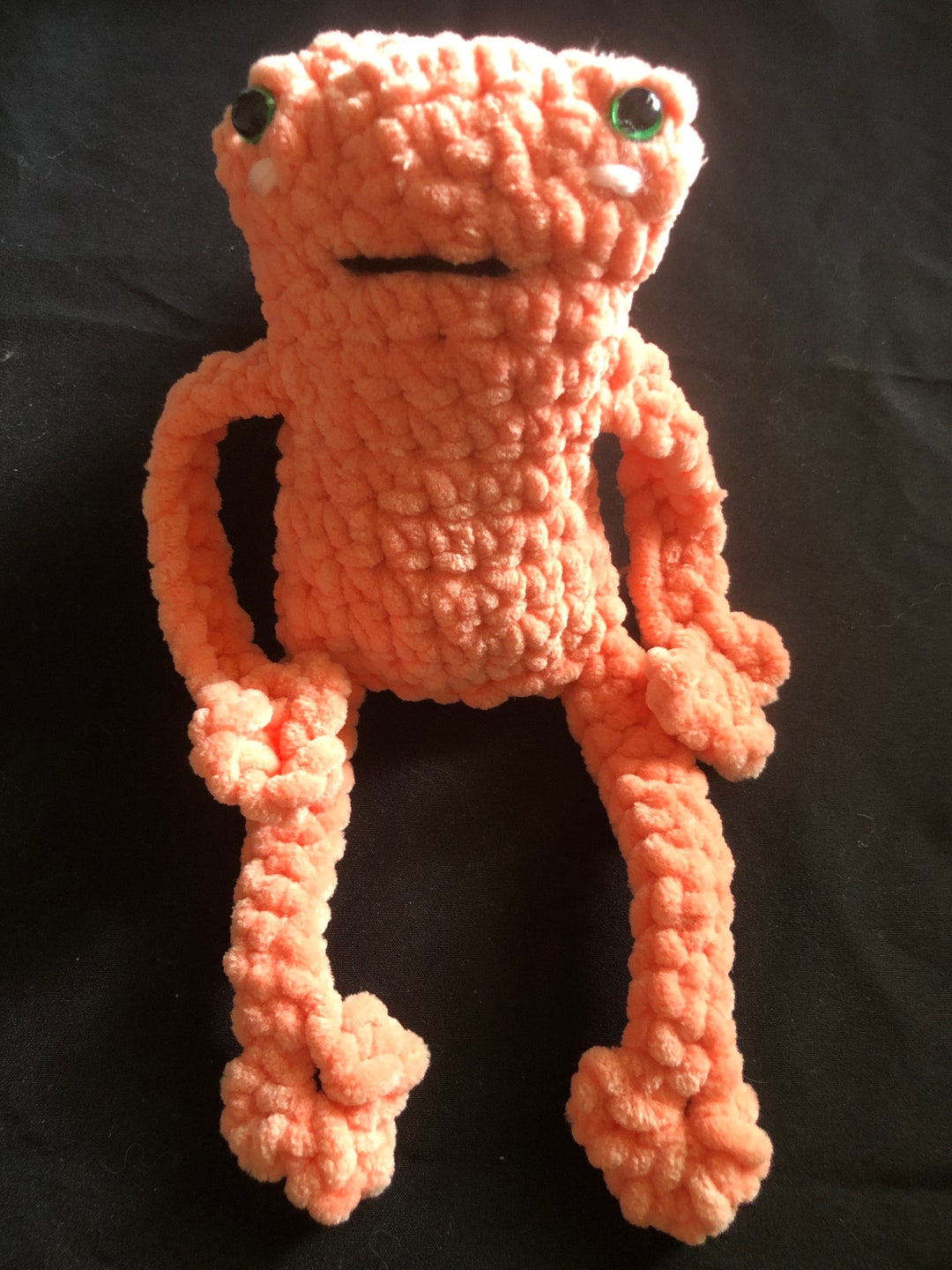 Plush Melon Frog, Arigurumi, Stuffies, Stuffed Animals for Kids, Plush ...