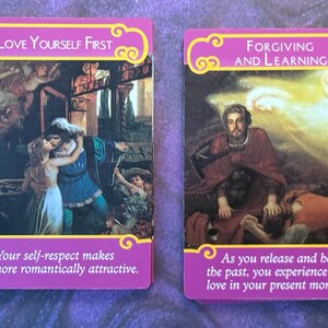 The Romance Angels Deck With Gold Guikded Edges - Doreen Virtue - Etsy