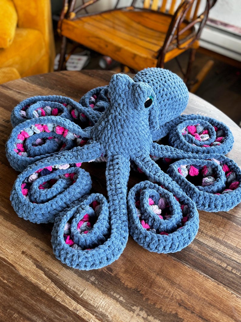 Emotional Support Plushie: Custom Giant Octopus FREE SHIPPING in the US ...