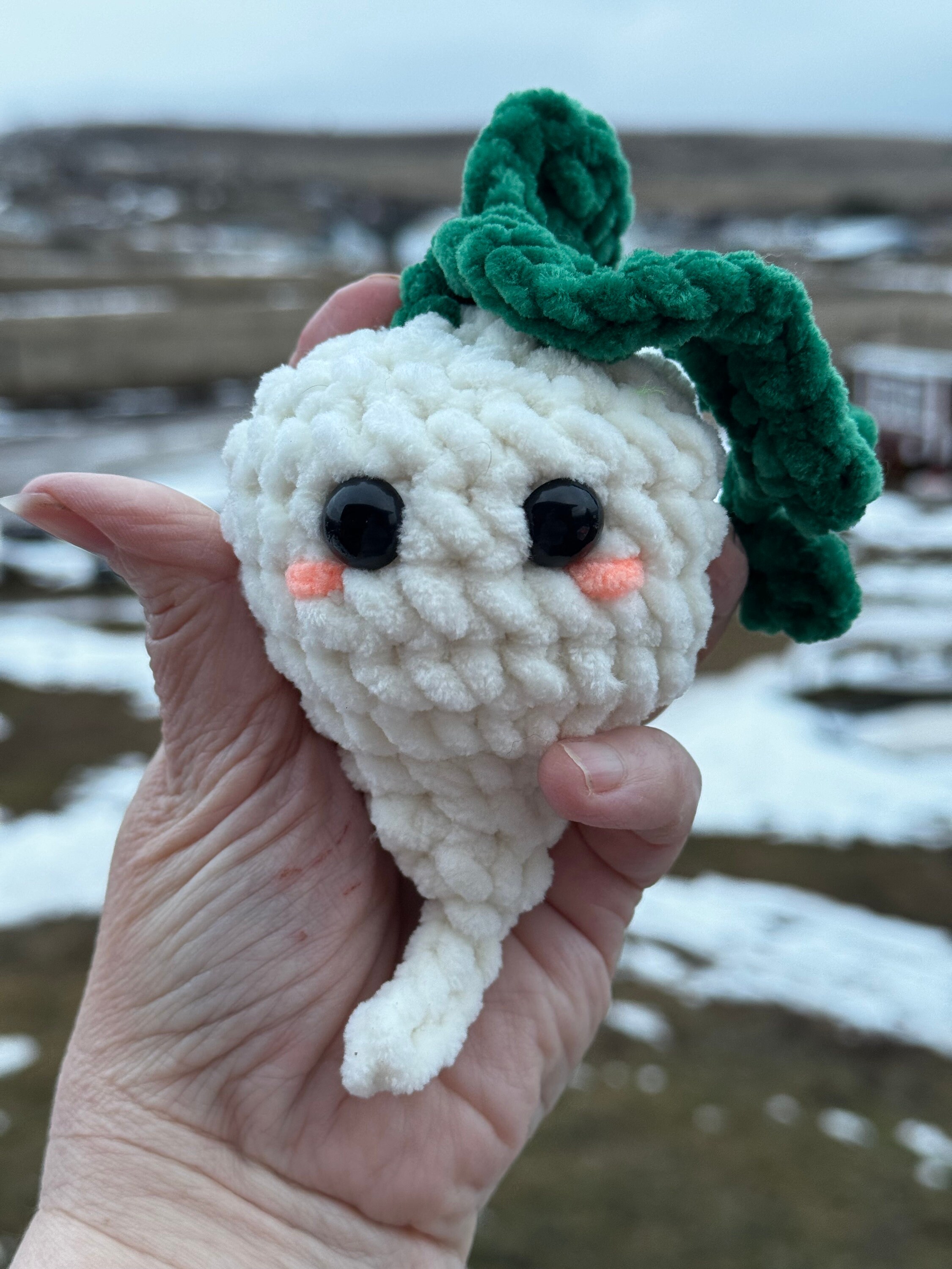 No-sew Plush Onion Crochet Pattern Market Mini PDF - Etsy