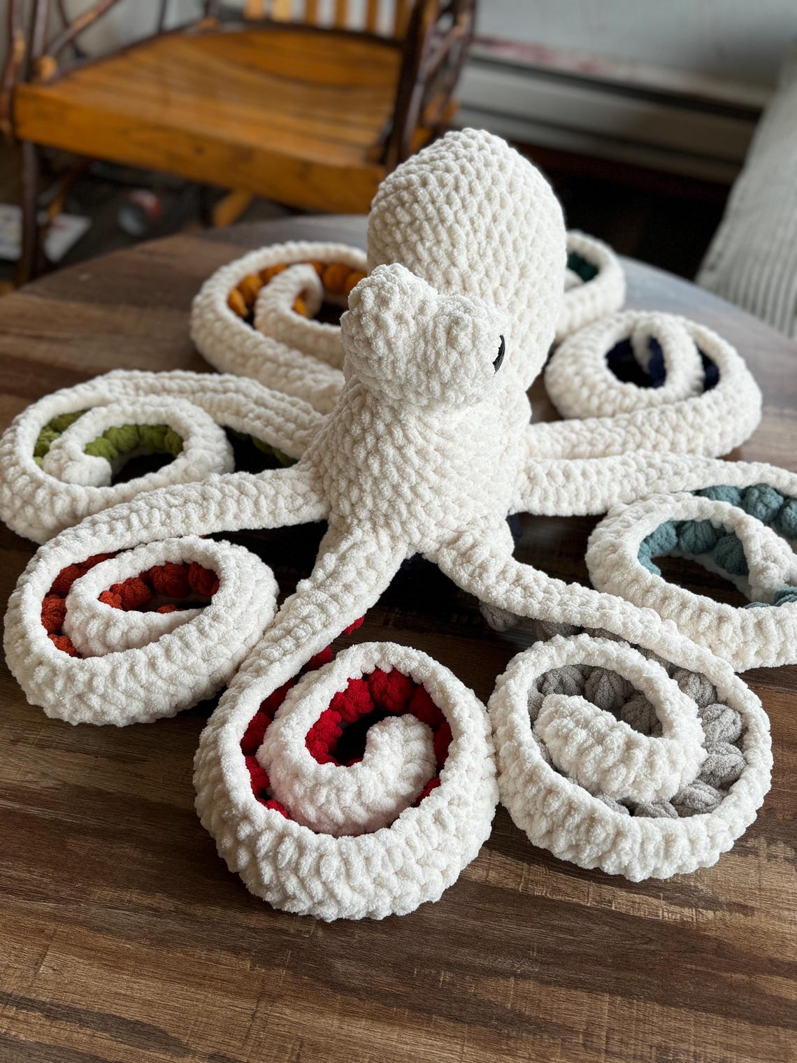 Emotional Support Plushie: Custom Giant Octopus FREE SHIPPING in the US ...