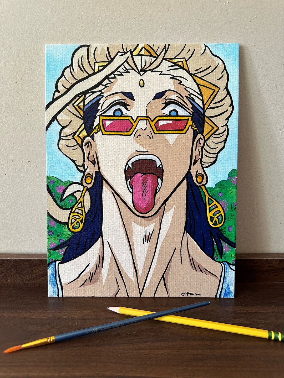 Record of Ragnarok Buddha Acrylic Painting ROR - Etsy