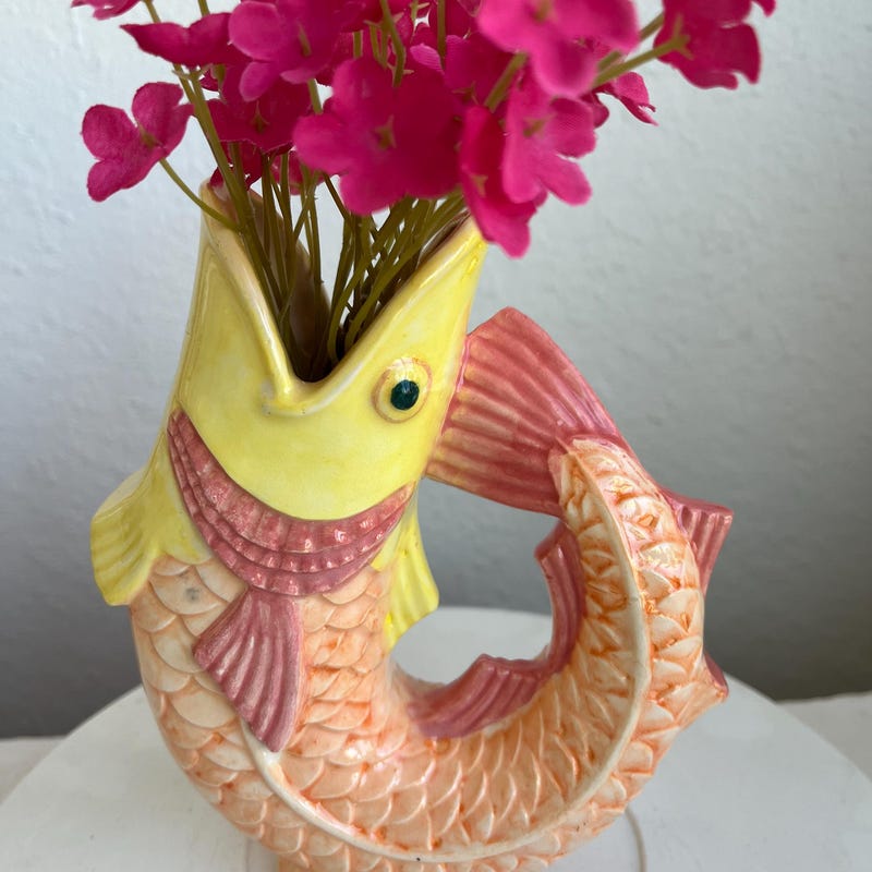 Fish Vase - Etsy