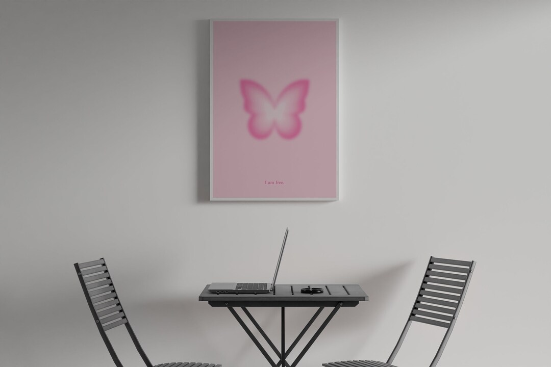 I Am Free, PRINTABLE Wall Art, Gallery Wall, Typography Style ...