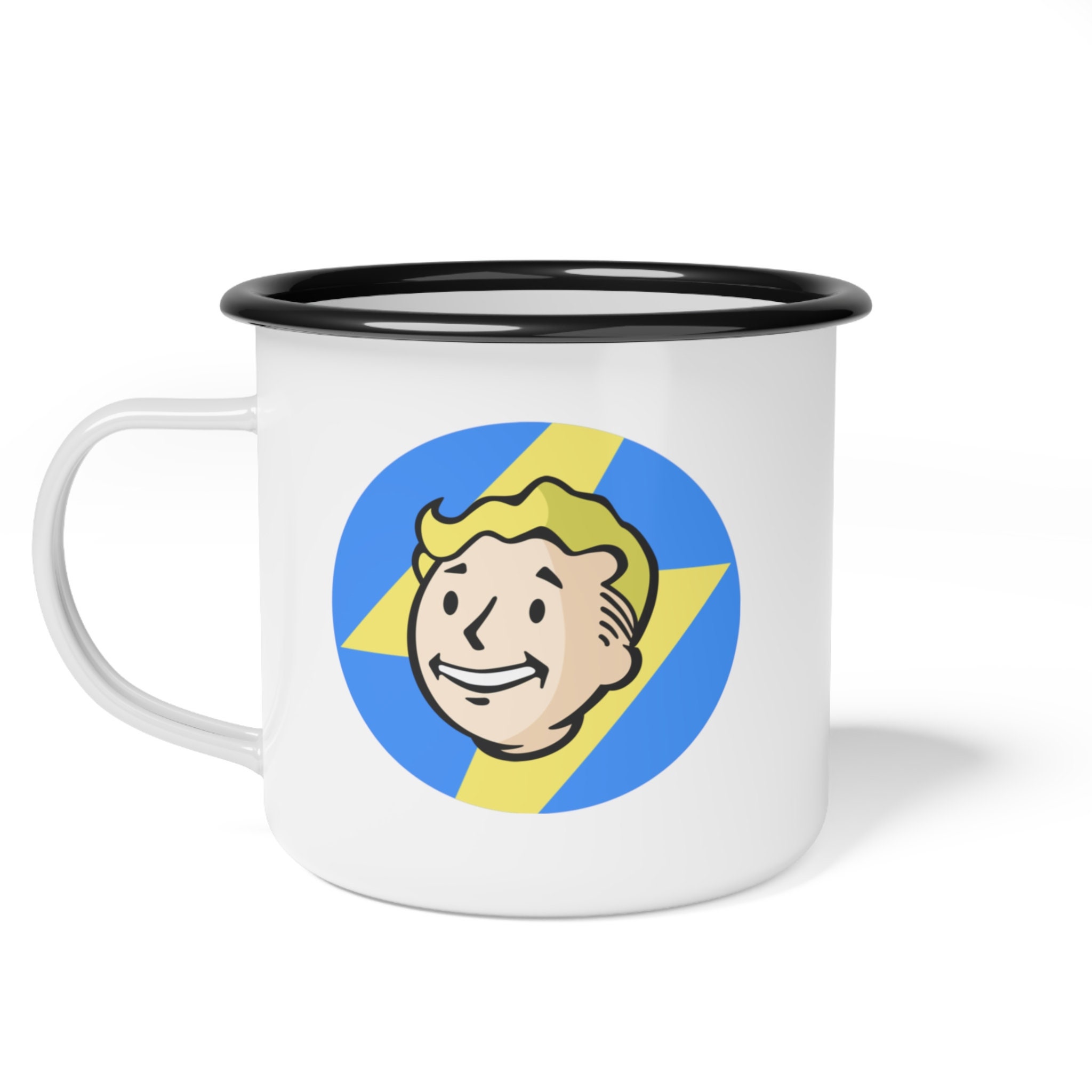 FALLOUT - Vault Boy - Enamel Camp Cup - Etsy