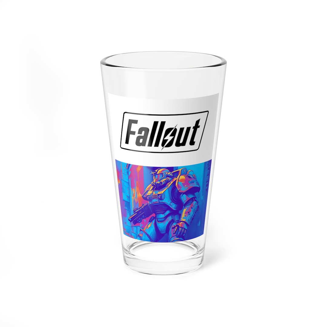 Fallout - Brotherhood of Steel - 16oz Pint Glass - Etsy