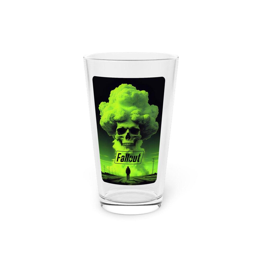 Fallout Nuka Ghoul Glass - Pint Glass, 16oz - Etsy