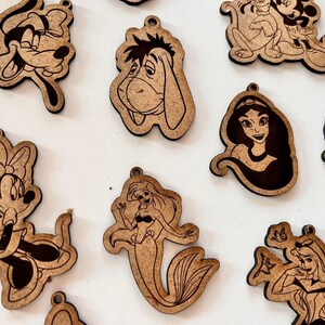 Keychains Mickey Cartoon Bundle Set 235+ Amazing Design Laser Cut File ...