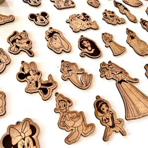 Keychains Mickey Cartoon Bundle Set 235+ Amazing Design Laser Cut File ...