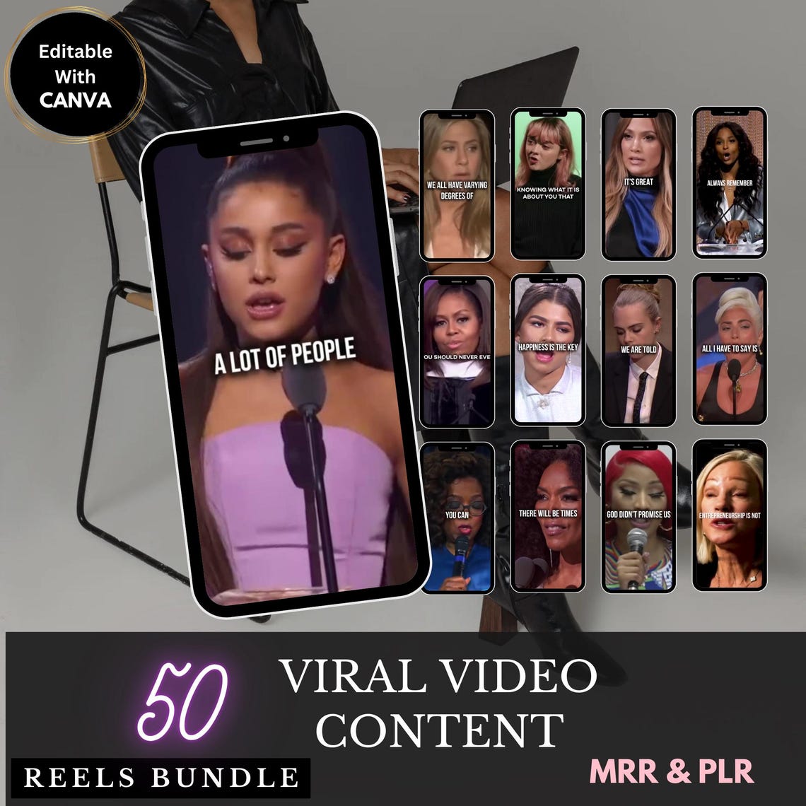 50 Women Viral Instagram Reels, Tiktok Videos, Youtube Shorts With ...