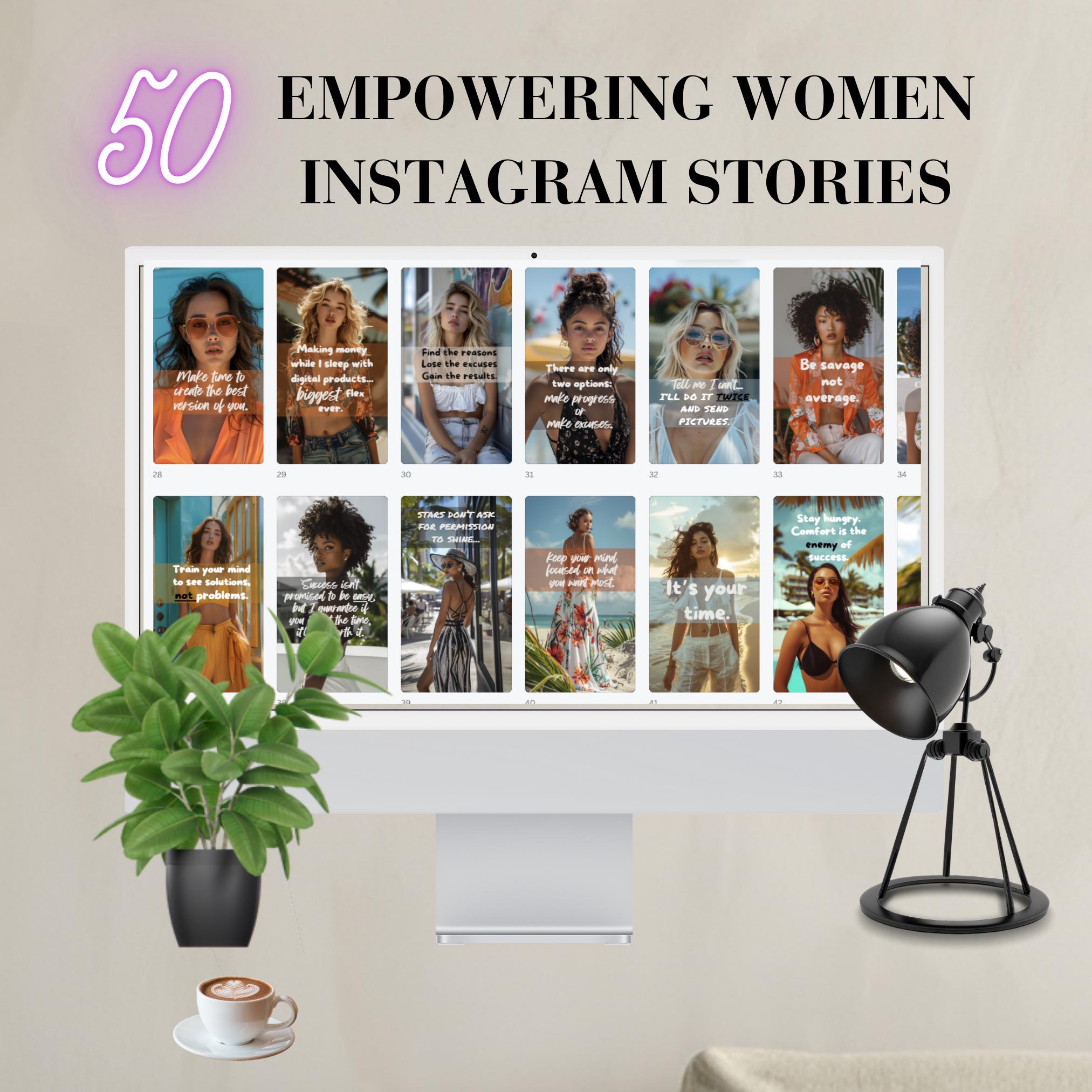 Empowering Women Reels | Social Media Posts Templates | Luxury Women ...