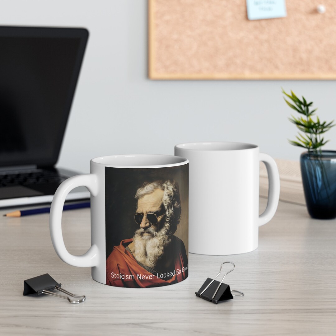 Stoicism Mug, Epictetus Mug, Stoic Mug, Philosophy Mug, Funny History ...