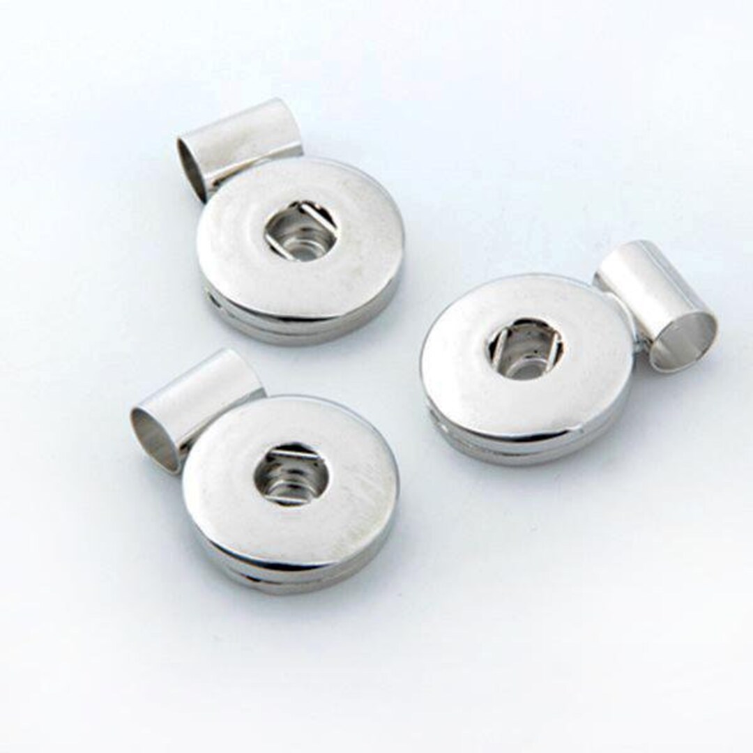 Snap Necklace Slider Pendant – Fits 18-20mm Snaps - Etsy