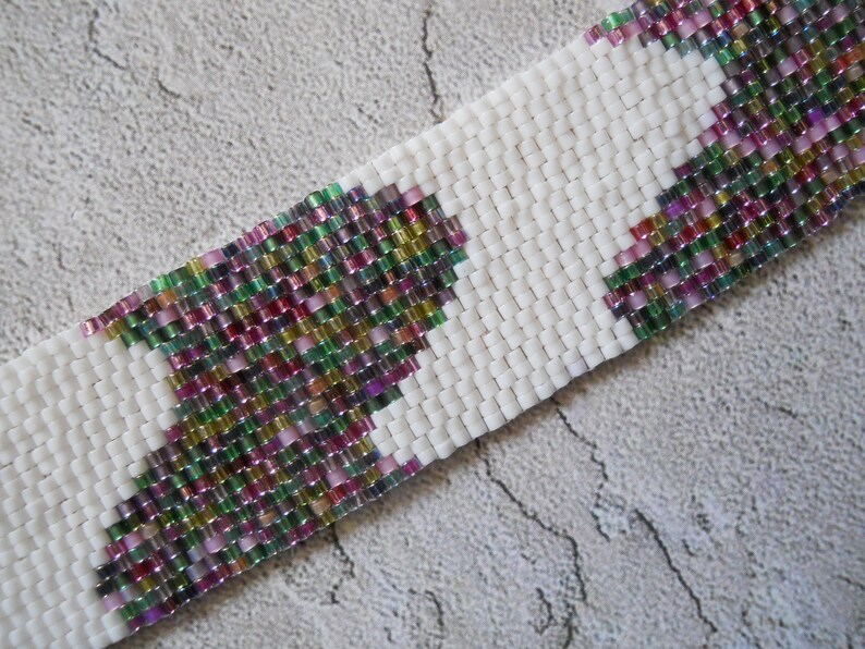 PATTERN: 2-drop Even Count Peyote Stitch, Ripples - Narrow Version, 2 ...