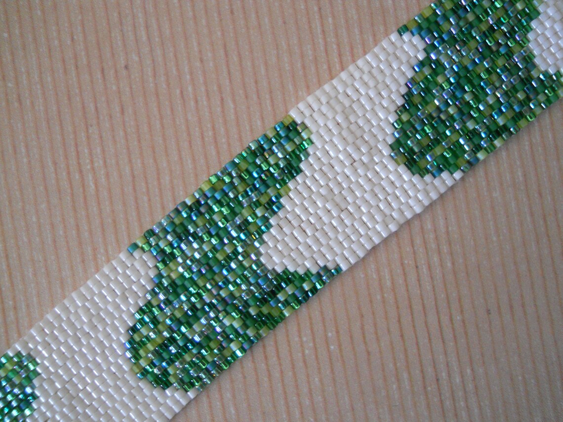 PATTERN: 2-drop Even Count Peyote Stitch Ripples Narrow | Etsy